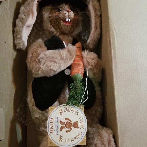 Gund | Other | Gund Vintage Rabbit Ronnie Bartons Creek Nib | Poshmark